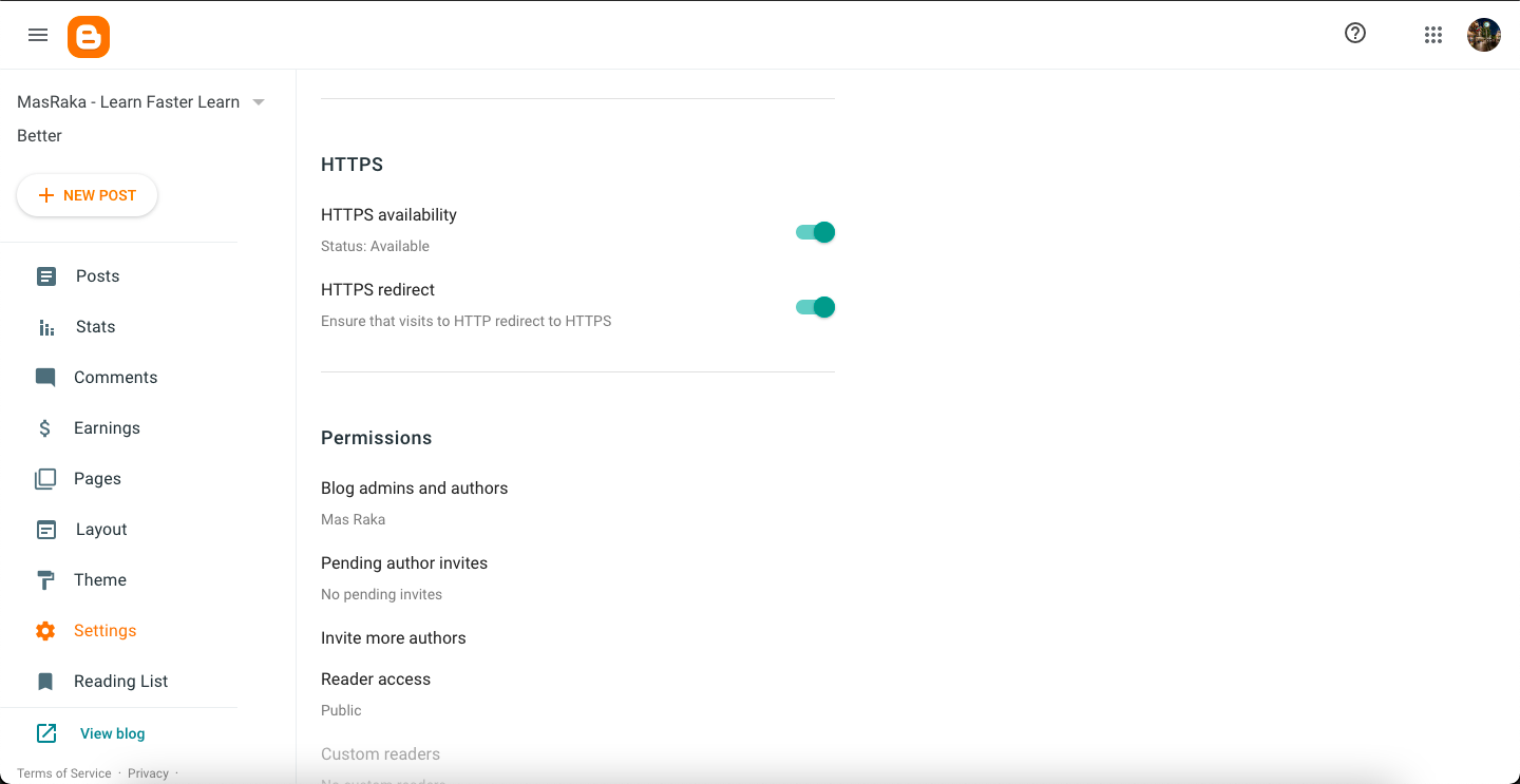 Cara Mengaktifkan Di Custom Domain Pada Blogger