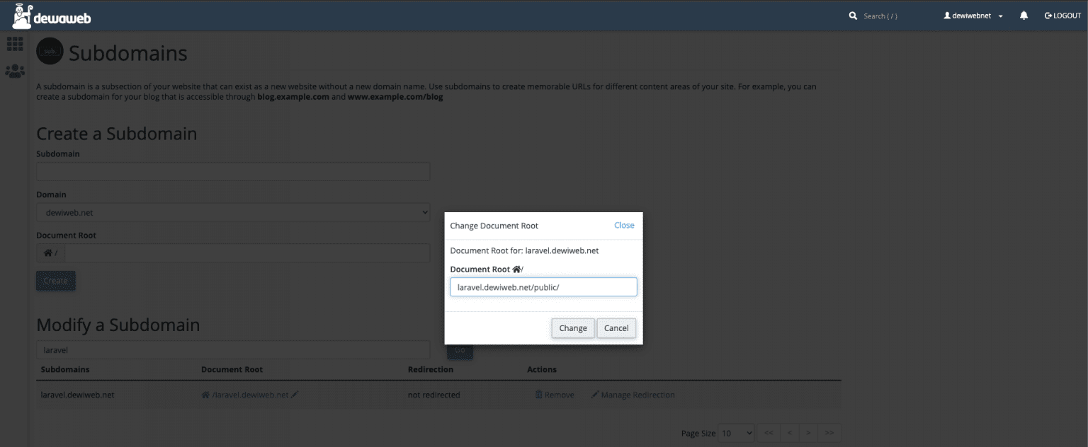 Panduan Cara Upload Laravel ke Hosting Melalui cPanel Panduan Cara Upload Laravel ke Hosting Melalui cPanel