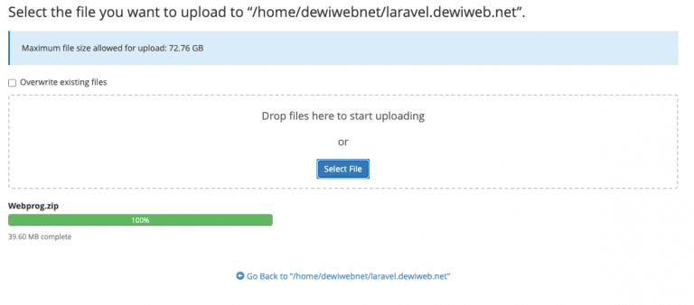 Panduan Cara Upload Laravel ke Hosting Melalui cPanel Panduan Cara Upload Laravel ke Hosting Melalui cPanel